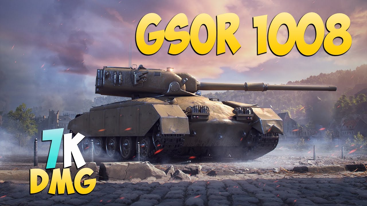 GSOR 1008 - 7 Kills 7K DMG - Devil! - World Of Tanks - YouTube