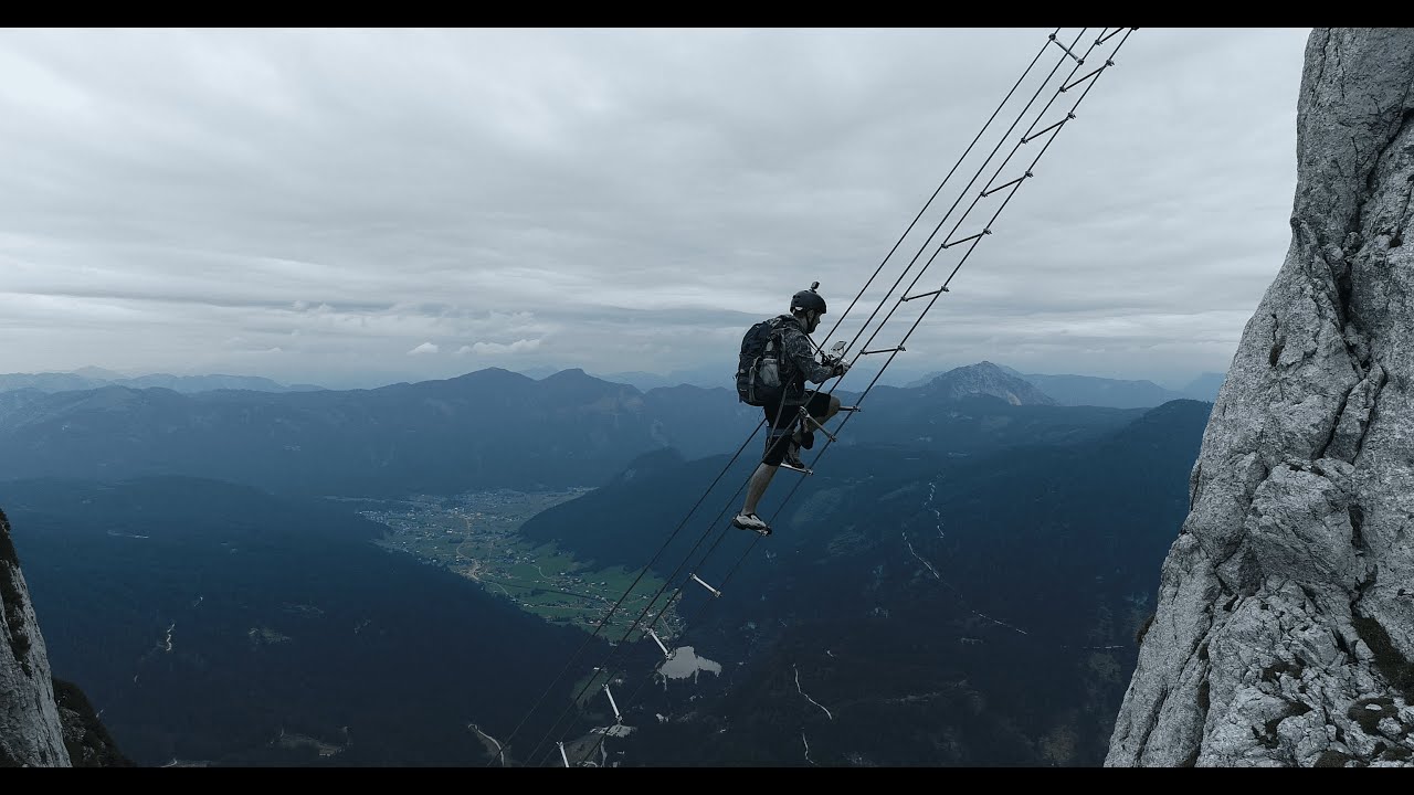 via ferrata Donnerkogel Klettersteig | cornelcaba.com - YouTube