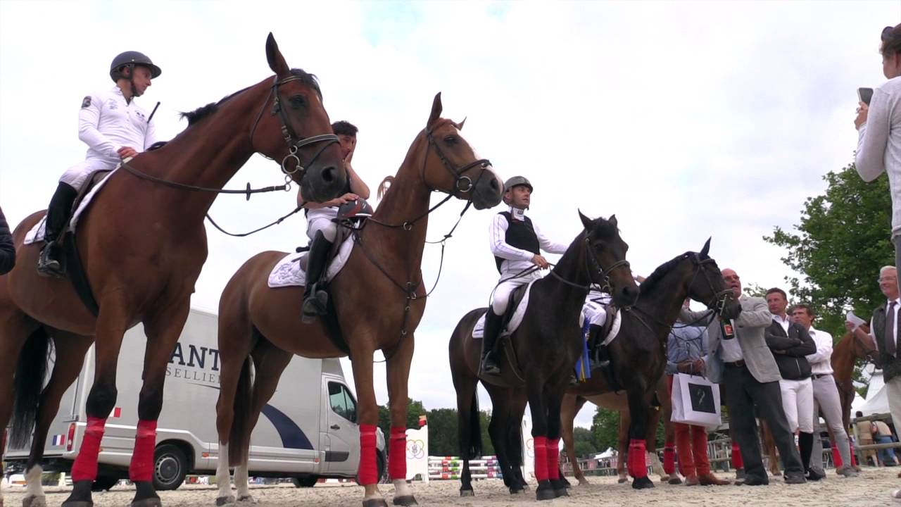 Prix Antarès - CSO des Jockeys - YouTube