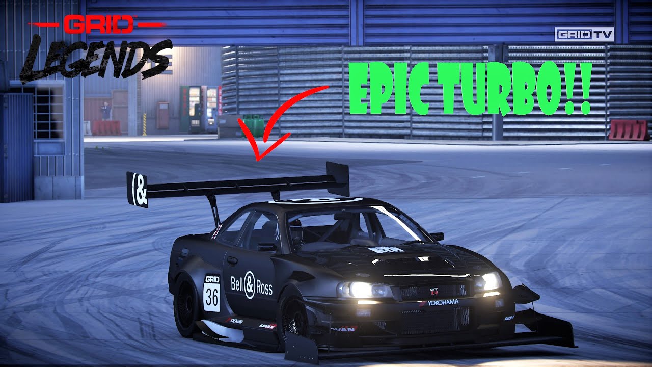 Nissan Skyline R34 Time Attack Gameplay | Epic Turbo Sound | Grid ...