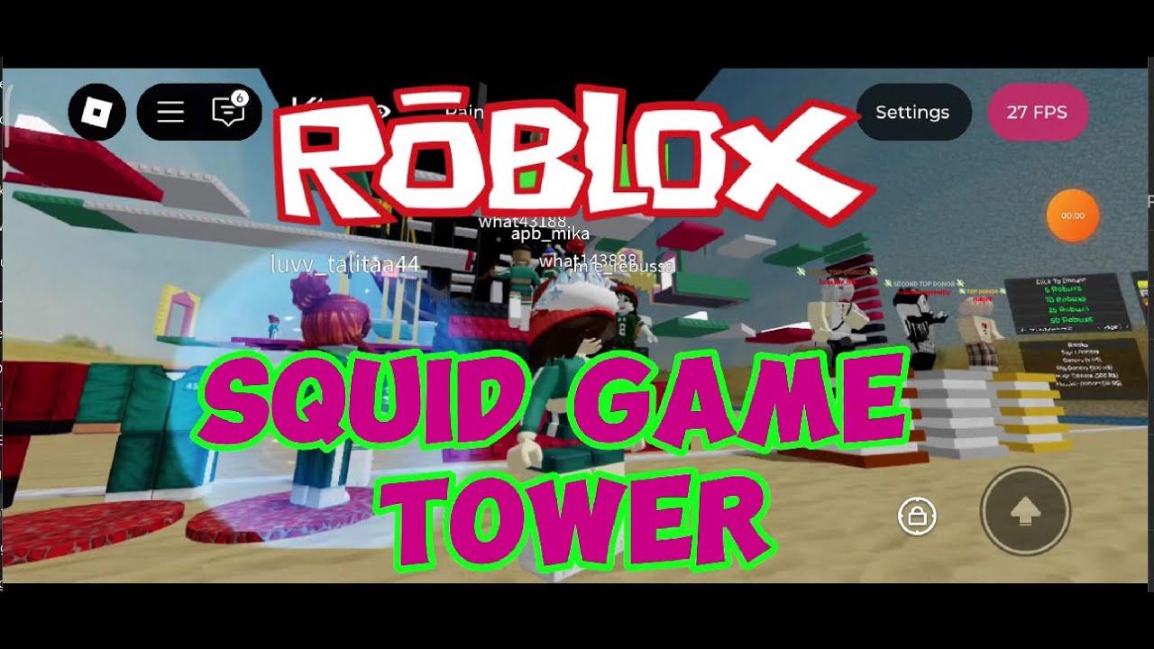 TAKUT BENERAN! SQUID GAME TOWER BIKIN DEG-DEGAN! 🏆 | ROBLOX INDONESIA # ...