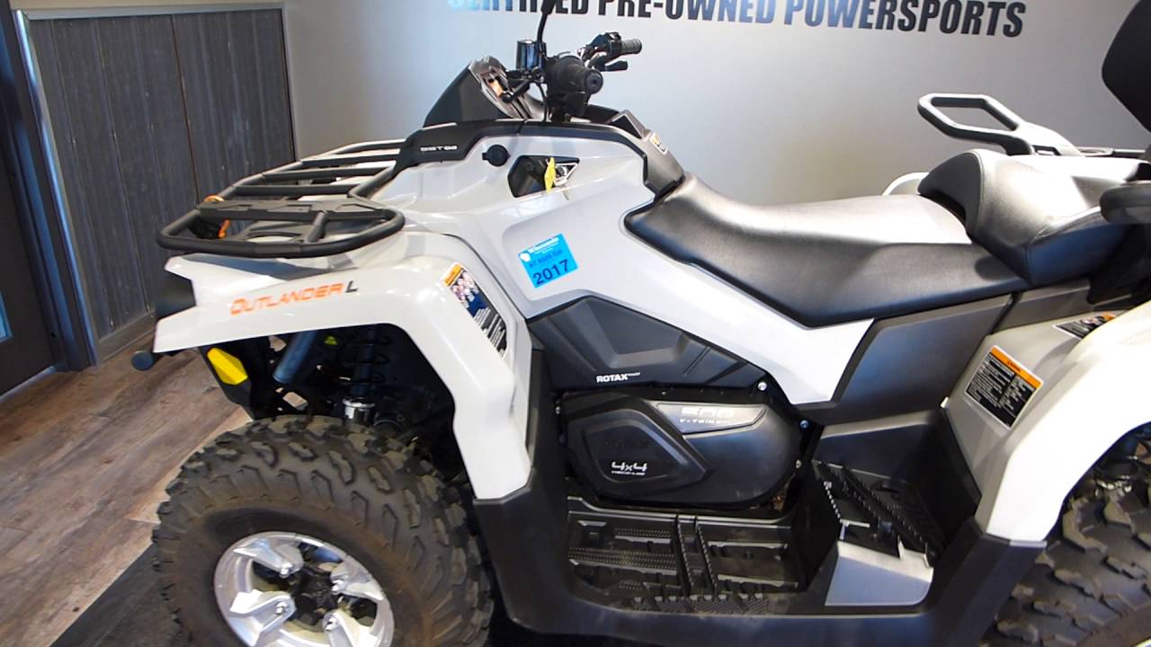 2015 Can-Am Outlander L Max 500 DPS - YouTube
