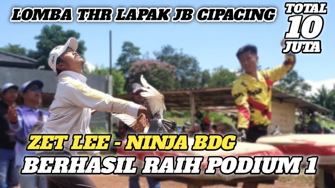 ZET LEE - NINJA BDG RAIH PODIUM 1 TOTAL 10 JT LAPAK JB CIPACING (SABTU - MINGGU 30 - 31 MARET ...