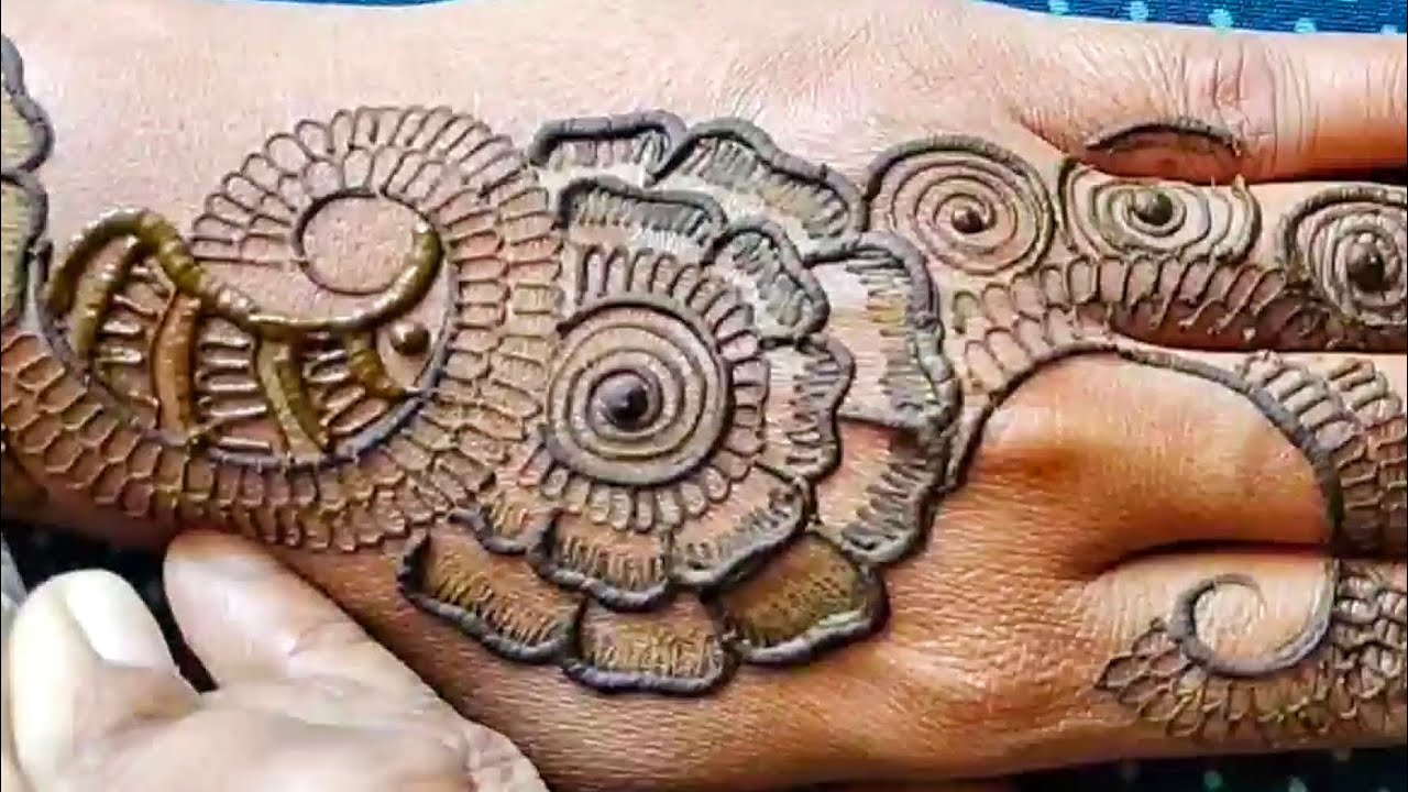 मेहंदी वाला | mehndi design simple | kone design | mehandi lagane wala ...