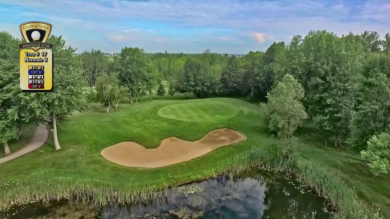Golf Triangle d'Or 17 - YouTube