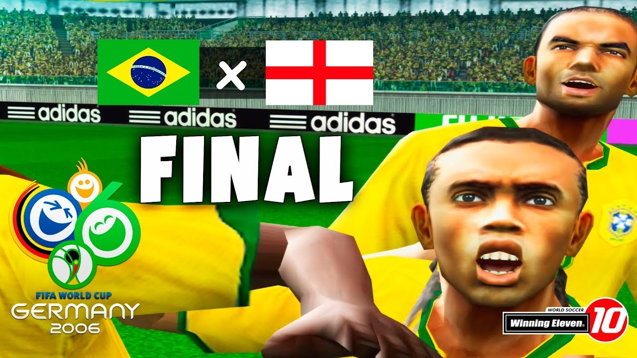 Final da Copa do Mundo, Brasil x Inglaterra - Copa do Mundo 2006 #07 ...