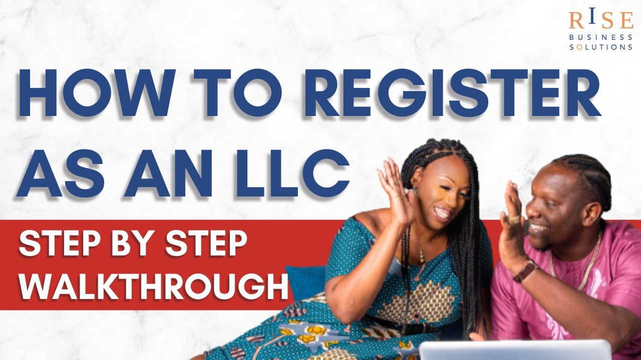 Tax Preparation | How to Register as an LLC (Step by Step Walkthrough ...