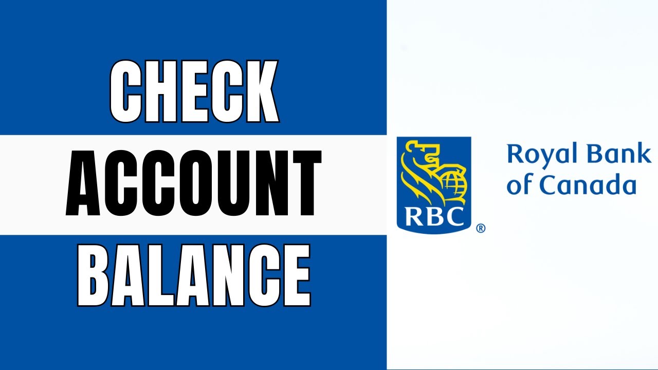 How to Check Account Balance on Royal Bank of Canada | 2025 - YouTube