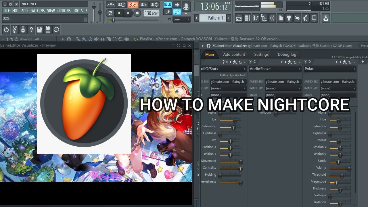 Cara buat Nightcore dengan Mudah dan Cepat - YouTube