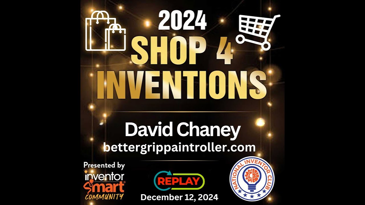 Better Grip Paint Roller by Inventor David Chaney - YouTube