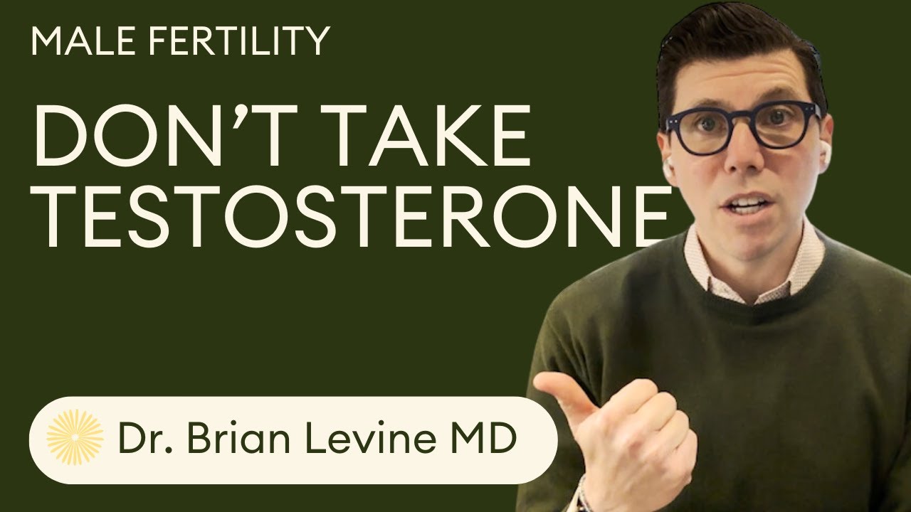 Testosterone And Sperm Quality | Dr. Brian Levine | Dandi Fertility ...