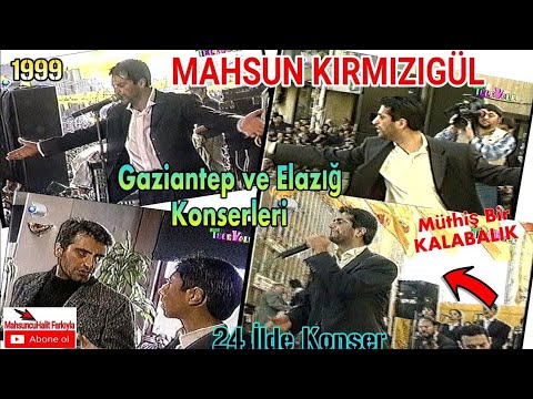 Mahsun Kırmızıgül'ün Muhteşem Gaziantep Ve Elazığ Konserleri| Müthiş Kalabalık | (1999)