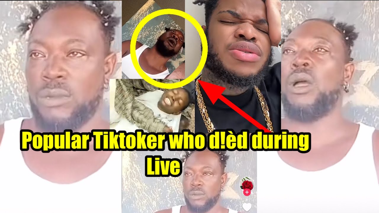 Cctv footage of Popular Tiktoker who dièd during Live - YouTube