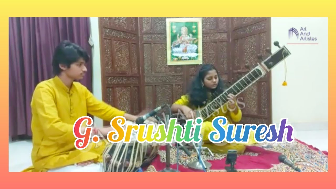 Instrument:- Sitar | Raag :- Jhinjhoti | performed by:- G. Srushti ...