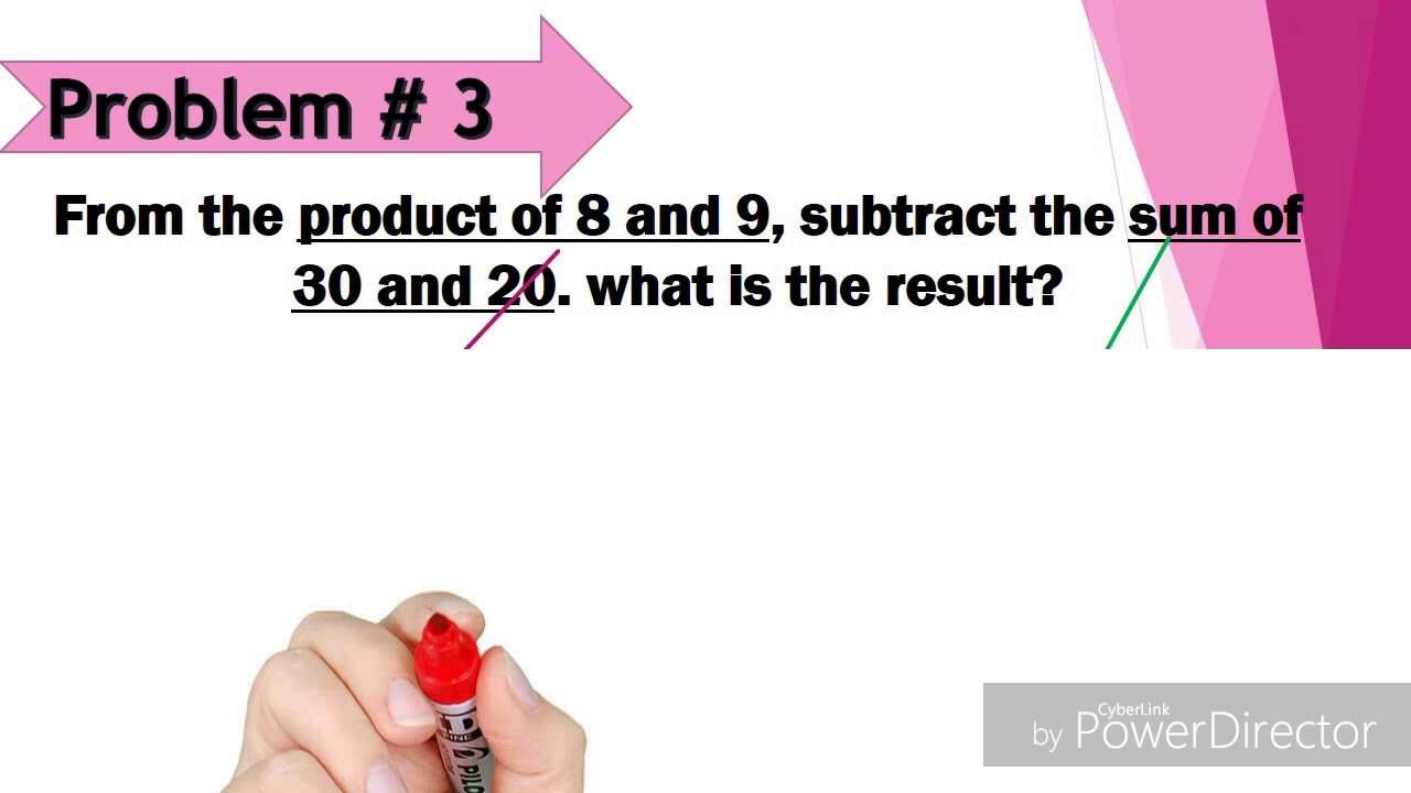 Math question # 13 : Multiplication, subtraction and addition in real ...