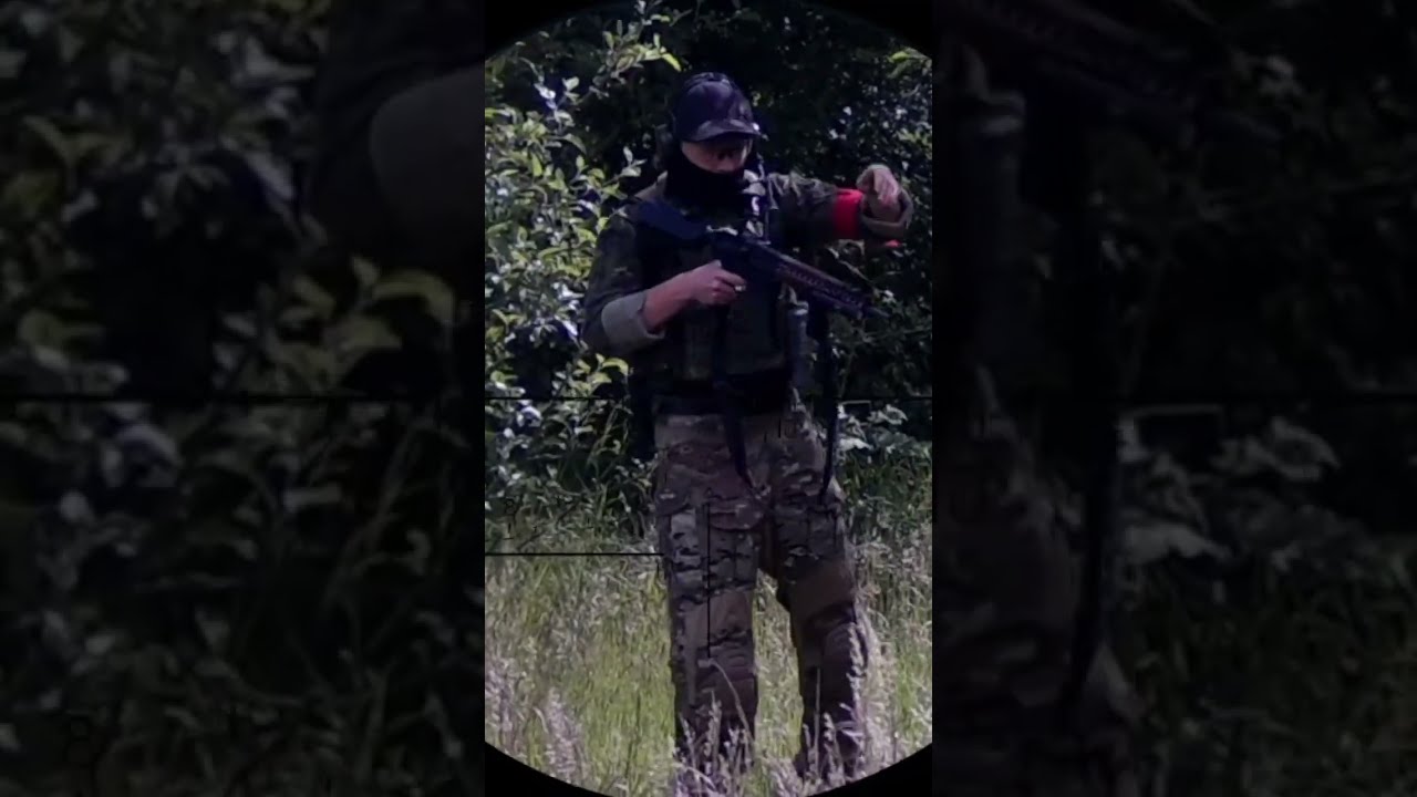 Invisible Ghillie Sniper (hanging high up in tree) - YouTube