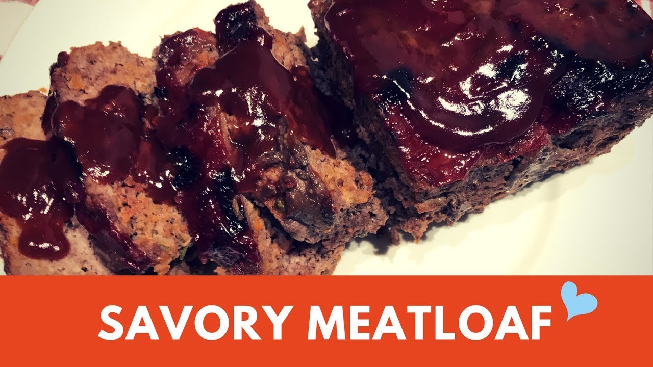 Savory Meatloaf Recipe - YouTube