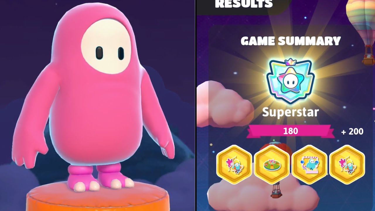 I Hit Superstar Cycle 4 in Ranked Knockout In One Stream - Fall Guys ...