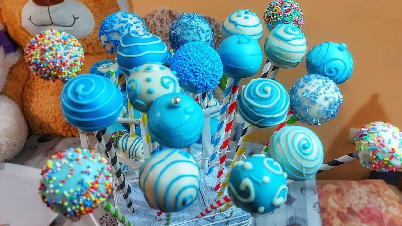 Plazma popsi kejks- (CAKE POPS) /svako ih može napraviti lako sa samo 3 ...