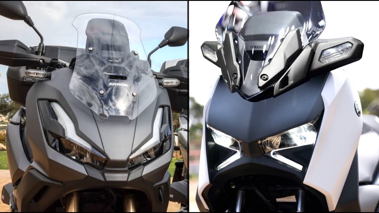 Honda ADV 350 - VS - Yamaha XMAX 300 ¿Cual es Mejor? - YouTube