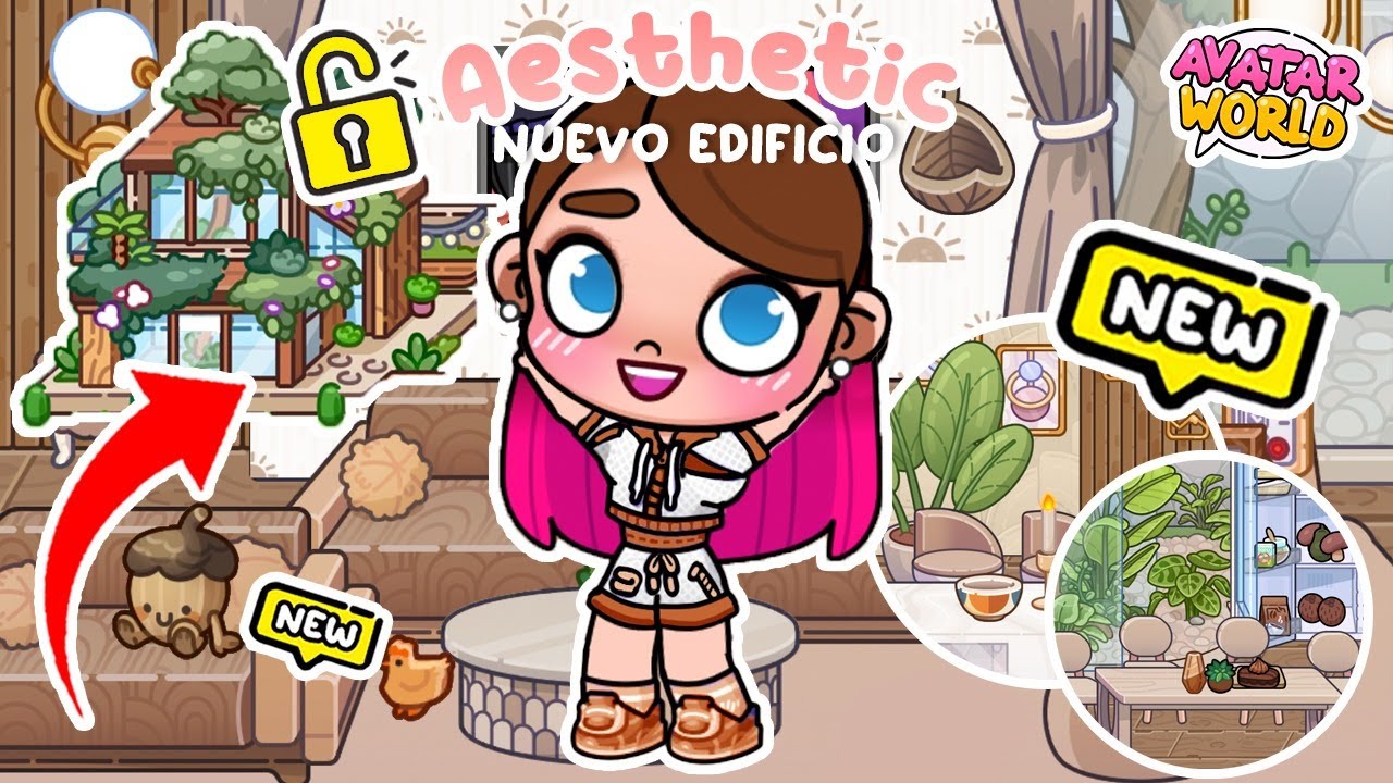 *TODO GRATIS* NUEVA CASA NATURAL CHIC en Avatar World | Sol Games - YouTube