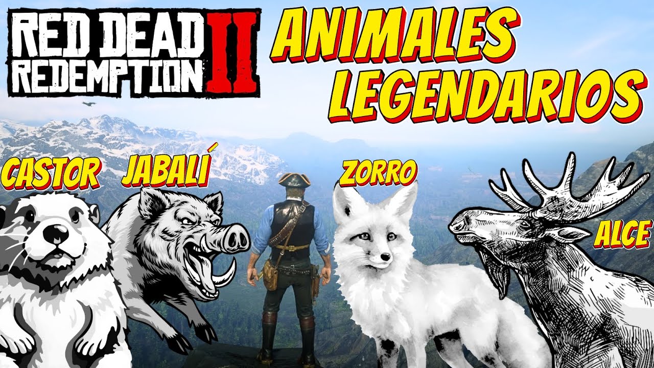 ¡CAZANDO Animales Legendarios! Red Dead Redemption 2 | Gameplay FULL HD ...