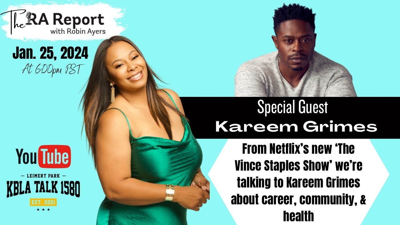 Actor Kareem Grimes ('All American', 'Vince Staples Show') Talks Career ...