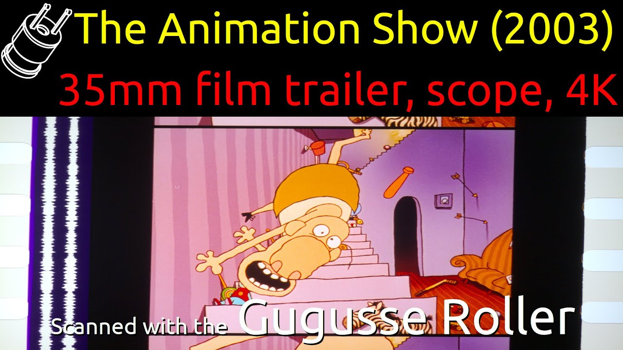 The Animation Show (2003) 35mm film trailer scope 4K - YouTube