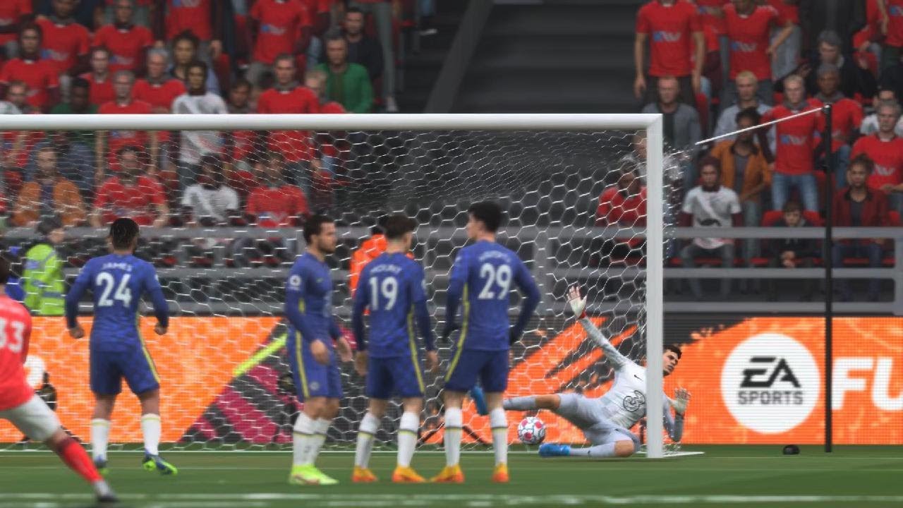 FIFA 22.Goal,equalizer,sneeze break,goal,free kick equalizer 😆 - YouTube