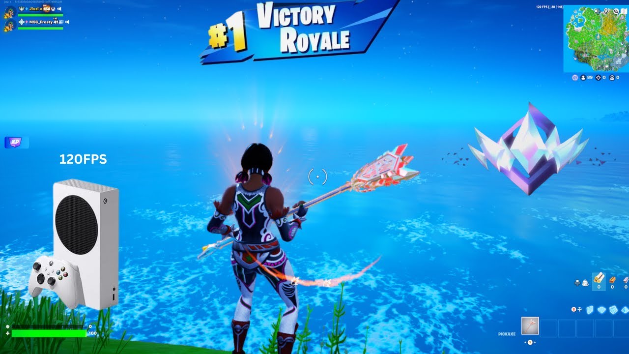 Fortnite Unreal Ranked Reload Remix on Xbox Series S | Keyboard and ...