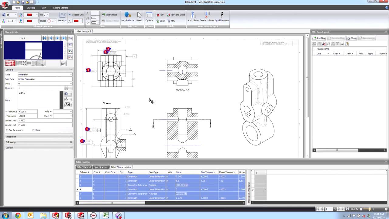 SOLIDWORKS Inspection - New in 2015: Export Project - YouTube