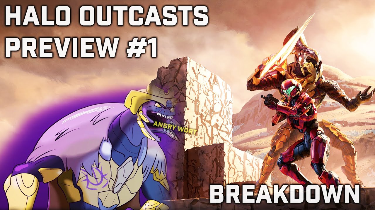 Halo: Outcasts Preview 1 l Breakdown - YouTube