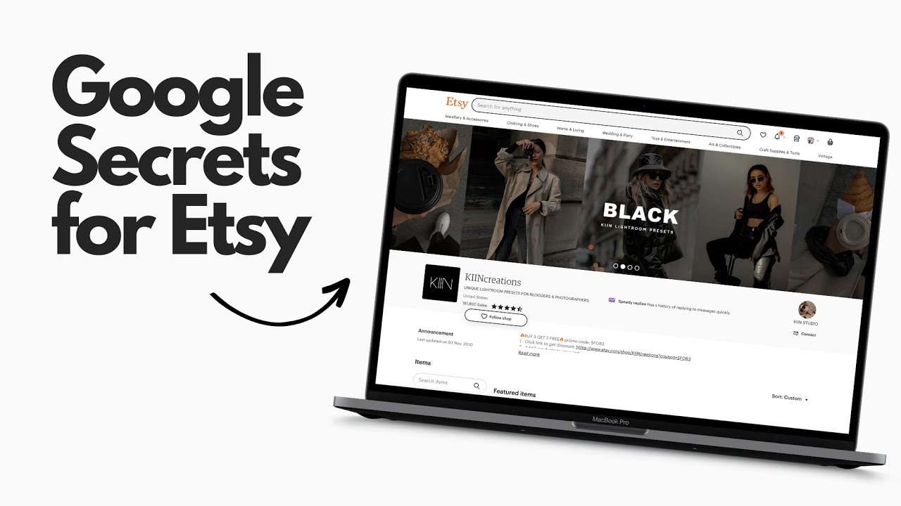 Google Leaked Secrets for Etsy Shop Improvements - YouTube