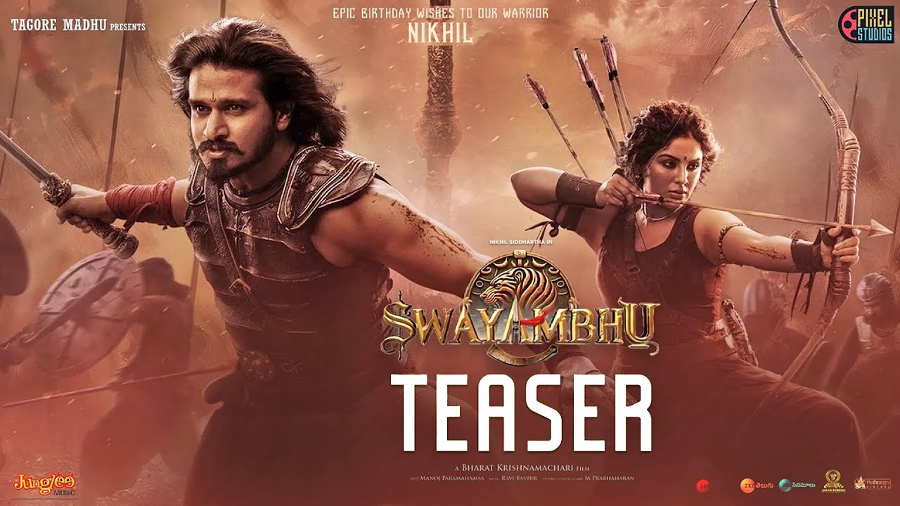 Swayambhu Movie Official Teaser | Nikhil Siddhartha | Samyuktha Menon ...
