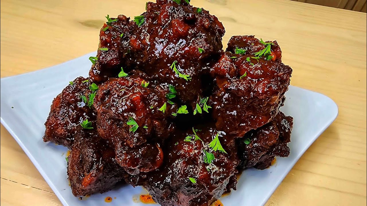 This is How to Make BBQ Oxtails | Barbequed Oxtails | Smoked BBQ ...