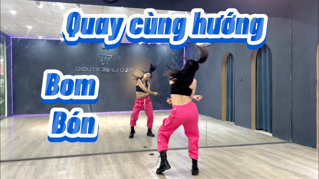 Quay cùng hướng | Bom Bón | zumba cho người mới bắt đầu | Ngocby Dance ...