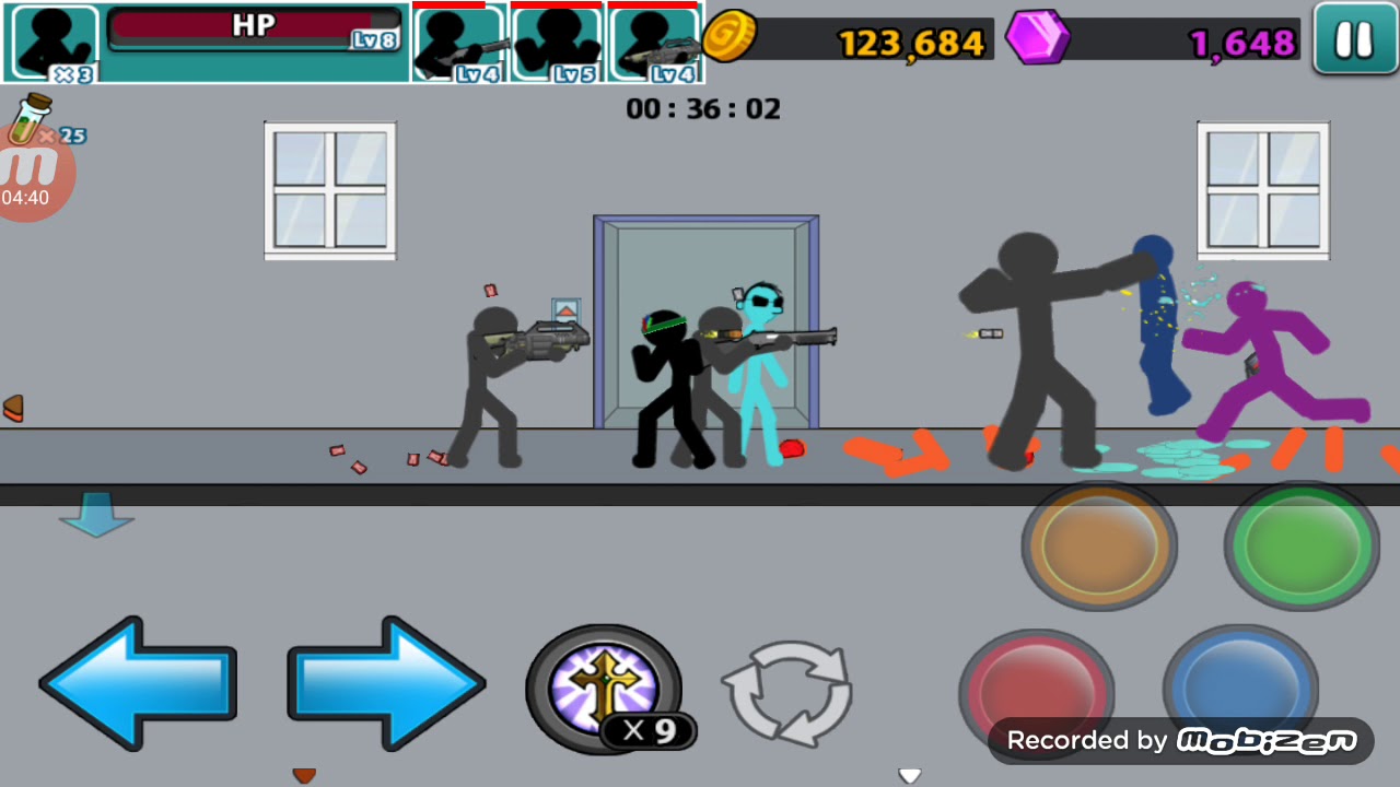 Anger of stickman 5 oynuyoruz - YouTube