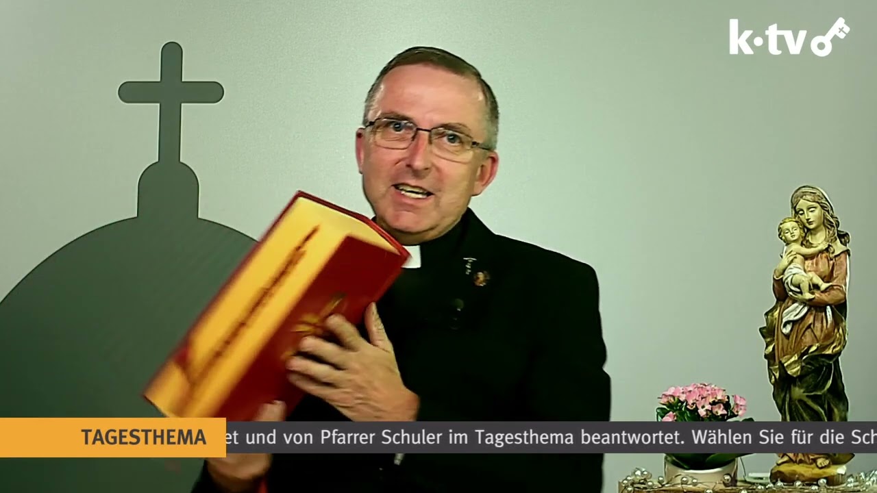 Tagesthema vom Montag, 16.05.2022, mit Pfarrer Paul Schuler - YouTube