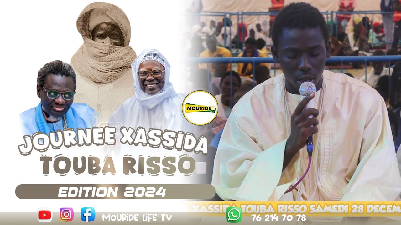Rajass S Modou Seck Journée Khassida Touba Risso - YouTube