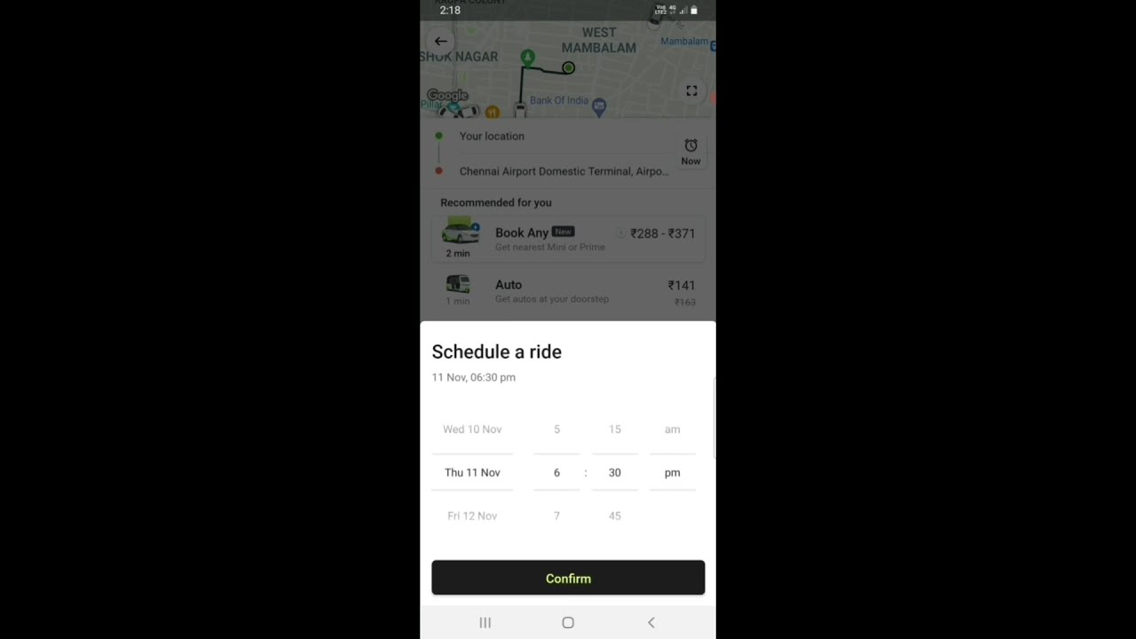 How to Schedule ola ride | Advance booking | ola ride later | New ...