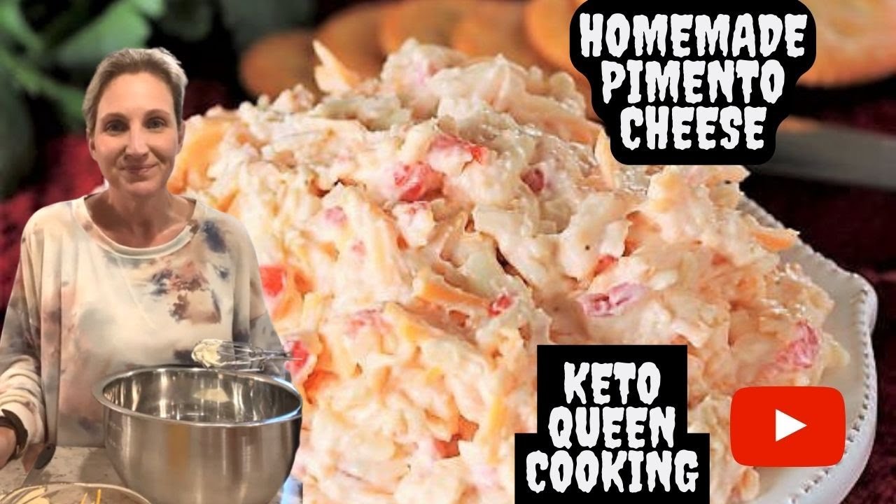 Homemade pimento cheese | Keto Queen Cooking | - YouTube