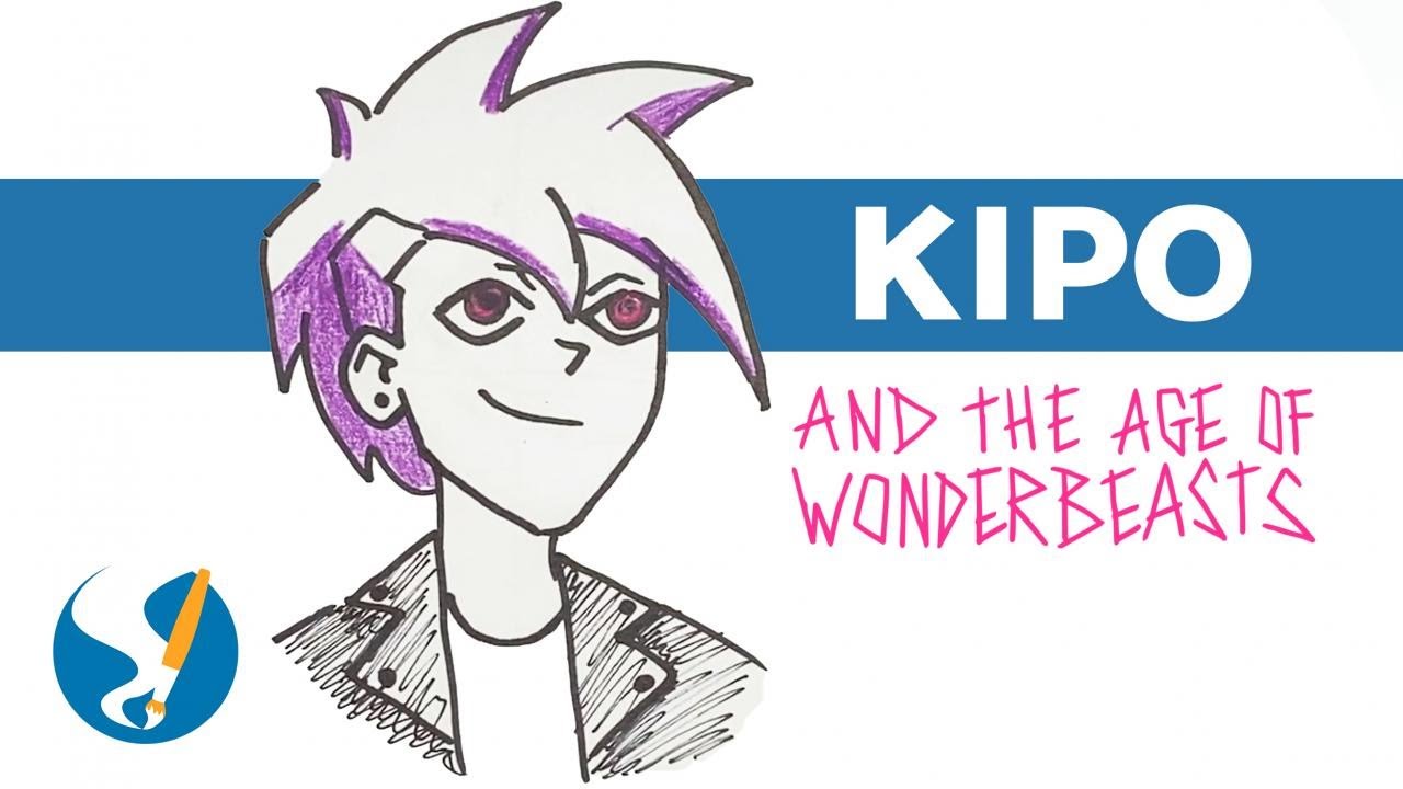 Cómo DIBUJAR a KIPO OAK 💜 Kipo y la era de los magnimales 💜 - YouTube