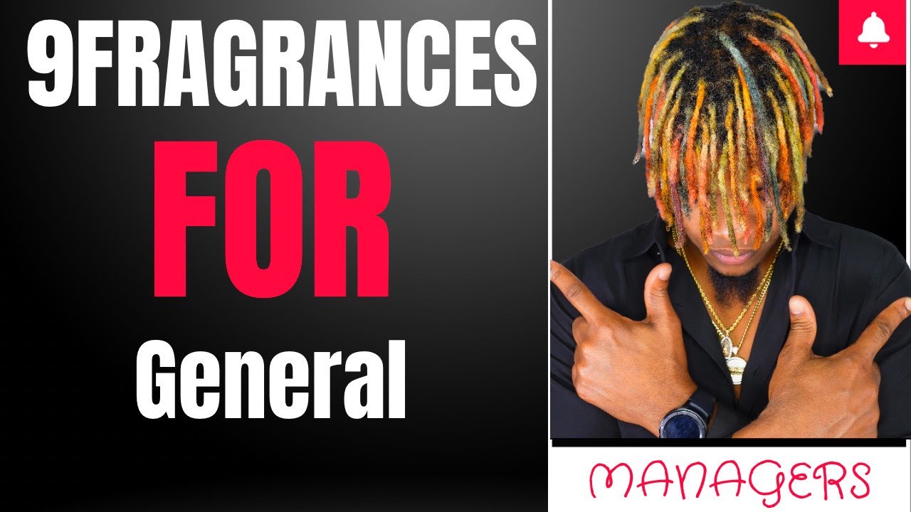 9 Fragrances For General Managers (GM). #cologne #perfume #allblack # ...