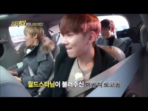 Monsta X Right Now EP1 - Monsta X imitating PSY's Right Now