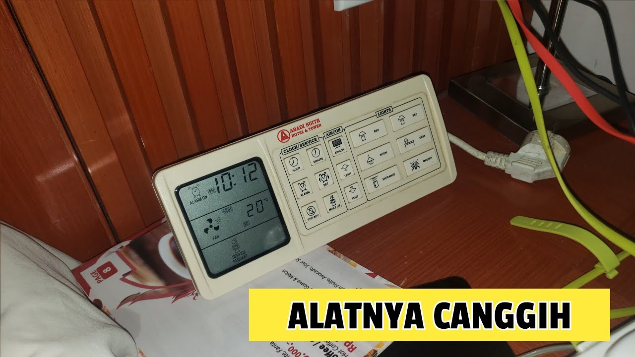 Review Controller Kamar Hotel Abadi Suite Hotel Kota Jambi Part 2 - YouTube