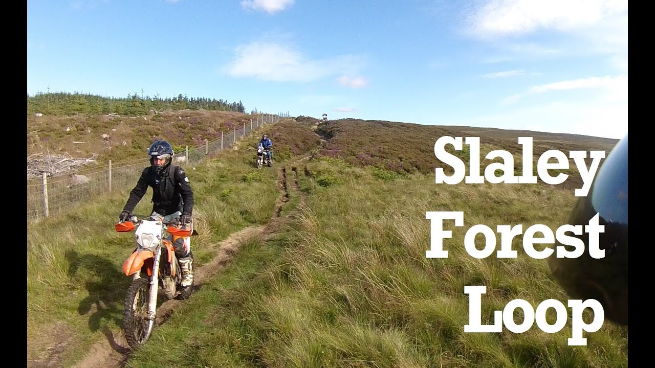 Slaley - Forest Loop (Byway, Clockwise) - YouTube