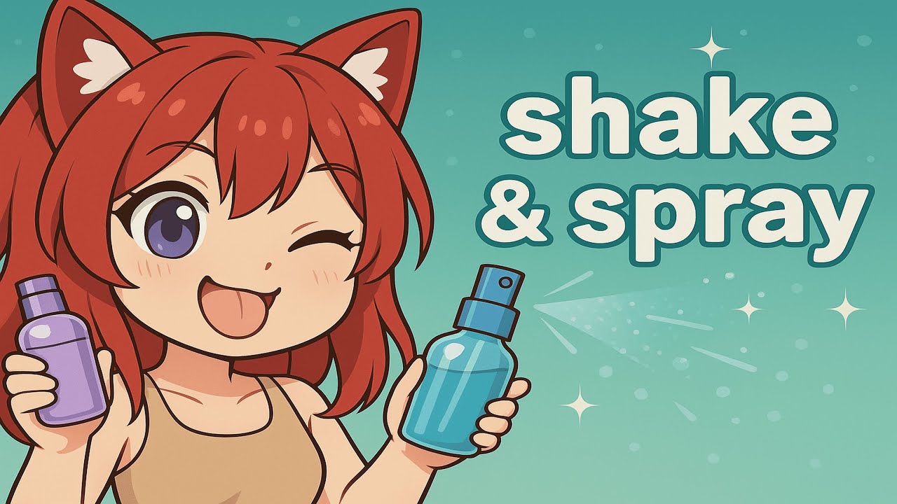 ASMR Shake & Spray 💦 Relaxing Water Sounds for Sleep & Tinglies - YouTube