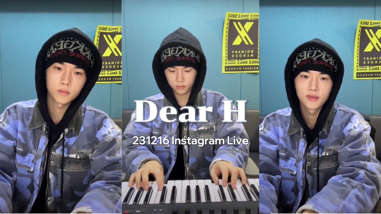 JUNGSU playing on piano “DEAR H” - YouTube