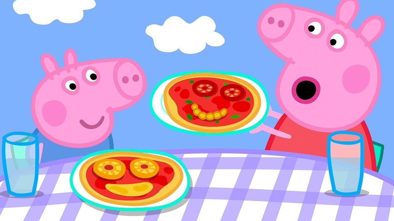 Peppa and George's Homemade Pizza 🍕 | Peppa Pig Official Full Episodes ...