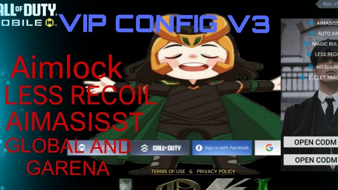 CODM NEW VIP S6 CONFIG AIMBOT AIMLOCK NO ANY BAN GARENA AND GLOBAL FULL SAFE MAIN ACCOUNT NON ...